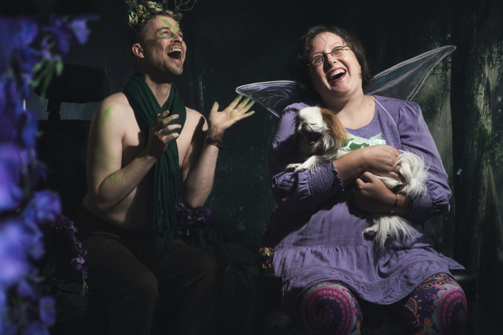 The satyr and the dog-fairy - Dr. V's Service Dog Adventures